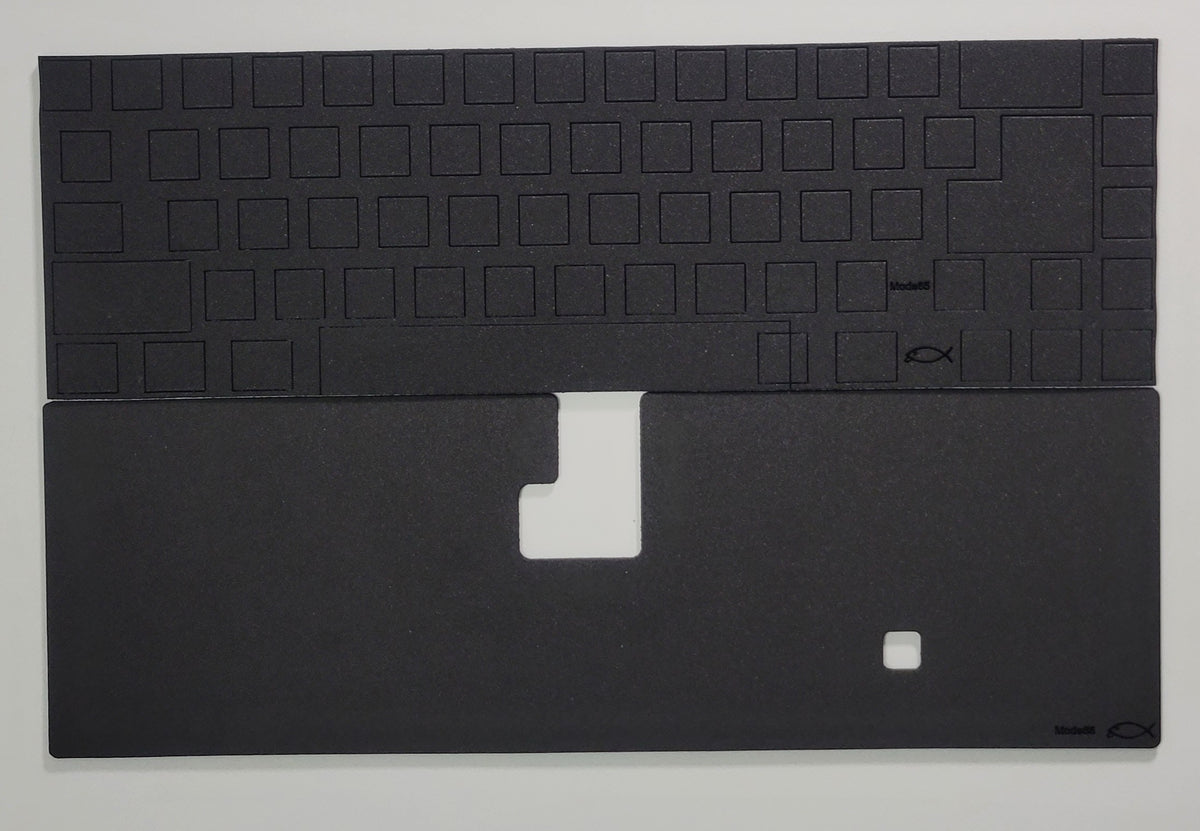 Mode 65 case and plate foam set – StupidFishEnterprises